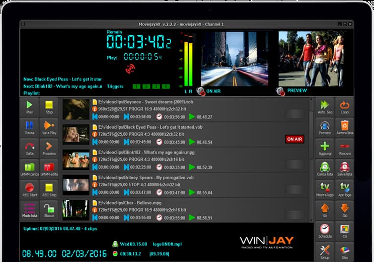 TV and Video Playout Automation software | TEKO Broadcast Store
